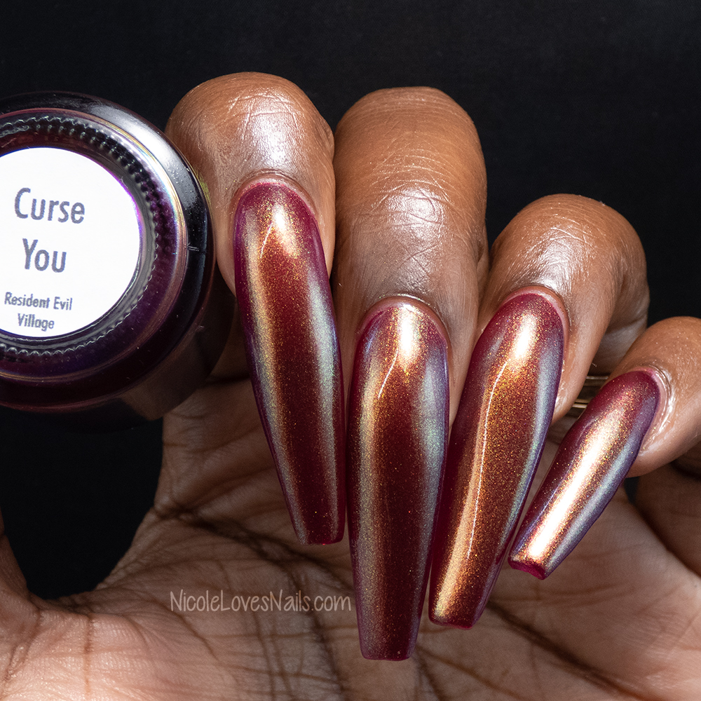 Bee’s Knees Lacquer | Resident Evil Village - Nicole Loves Nails