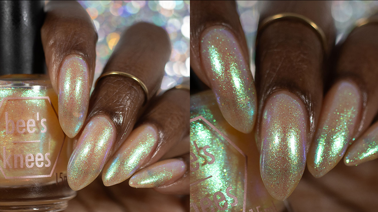 Bee’s Knees Lacquer Brain Tumor Awareness 2025 - Nicole Loves Nails